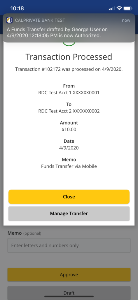 Enhanced Online Banking Experience | CalPrivate Bank